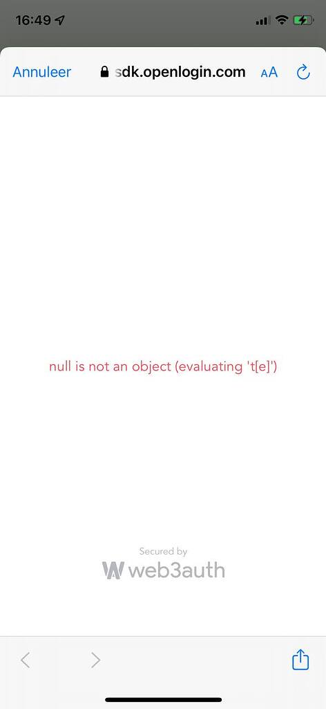 Sign In With Google On React Native Freezes On Simulator Legacy