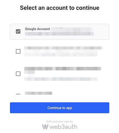 Selecting Wallet Address Modal Doesn T Appear When Using Flutter Sdk
