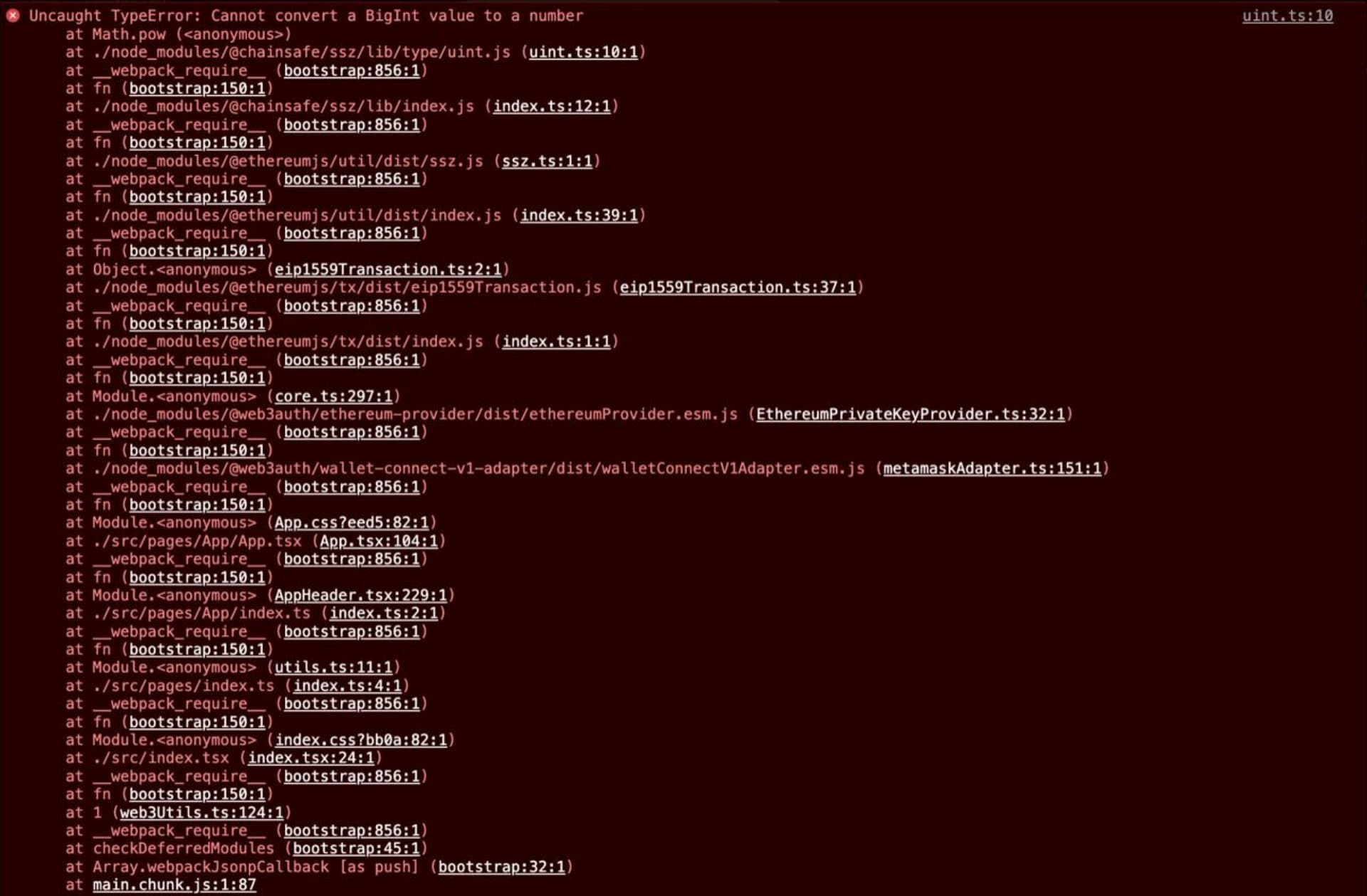 Wallet Connect V1 Package Errors On Import PnP Web SDKs Web3Auth