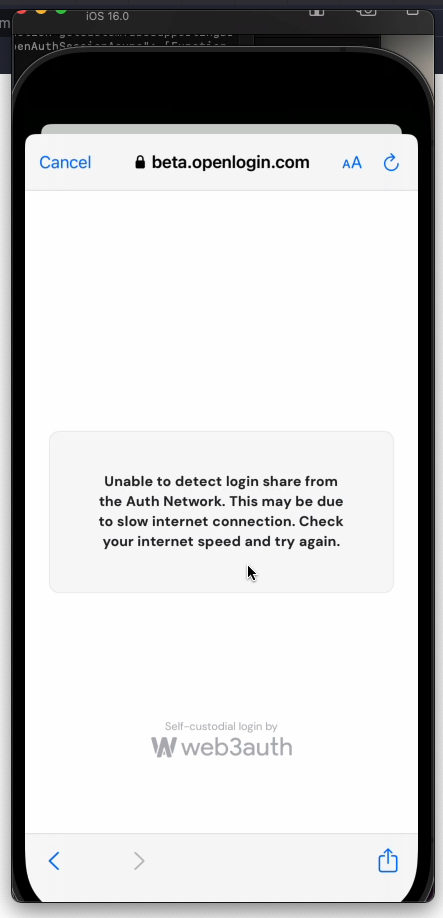 Unable To Login To Web3auth Via React Native Firebase Auth Legacy Github Discussions
